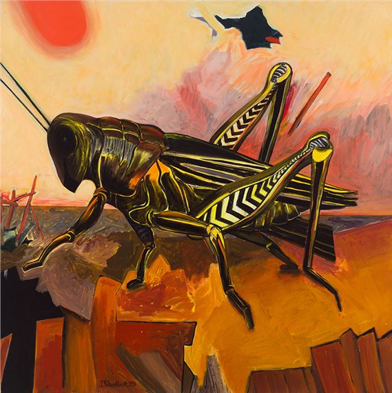 Jack Leonard Shadbolt | Entomological Dream # 6 (1989) | MutualArt
