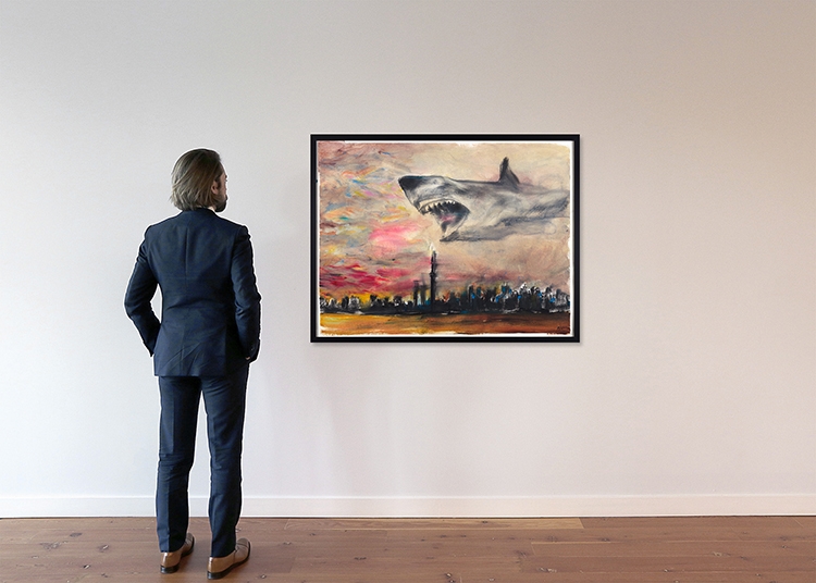 John Scott | Shark (2016) | MutualArt