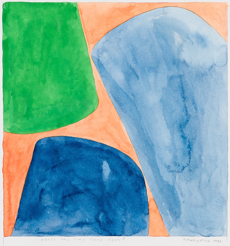 Lawrence Paul Yuxweluptun | Whare Hall the Coho Gone? (1998) | MutualArt