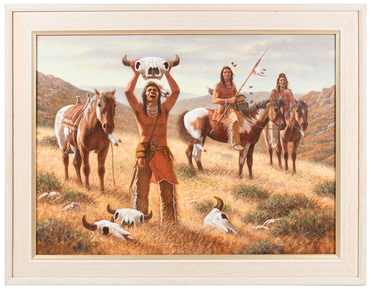Bo Newell | Praying for the Return of the Buffalo | MutualArt