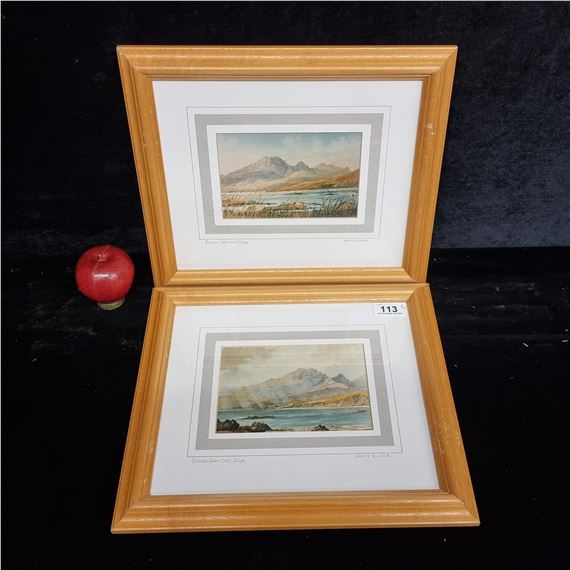 Daisy Budge | Views of the mountain 'Blavern from Skye' | MutualArt