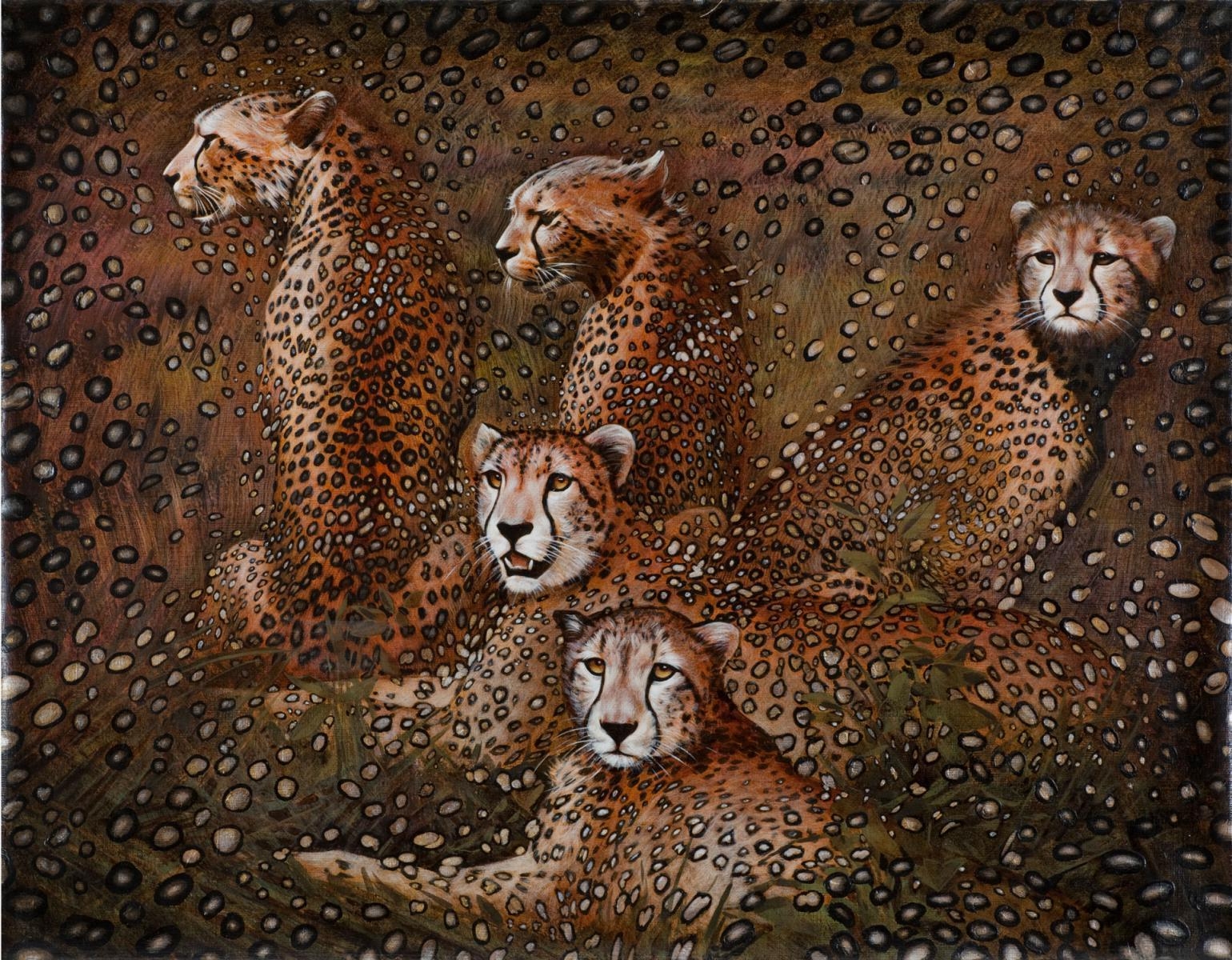 Vera V. Goncharenko | Leopards | MutualArt