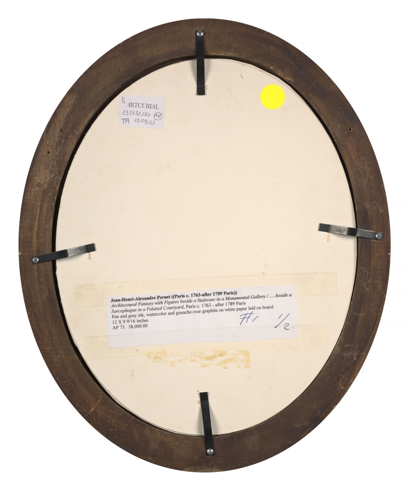 Jean Henry Alexandre Pernet | Caprices architecturaux animés de ...