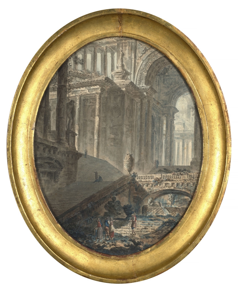 Jean Henry Alexandre Pernet | Caprices architecturaux animés de ...