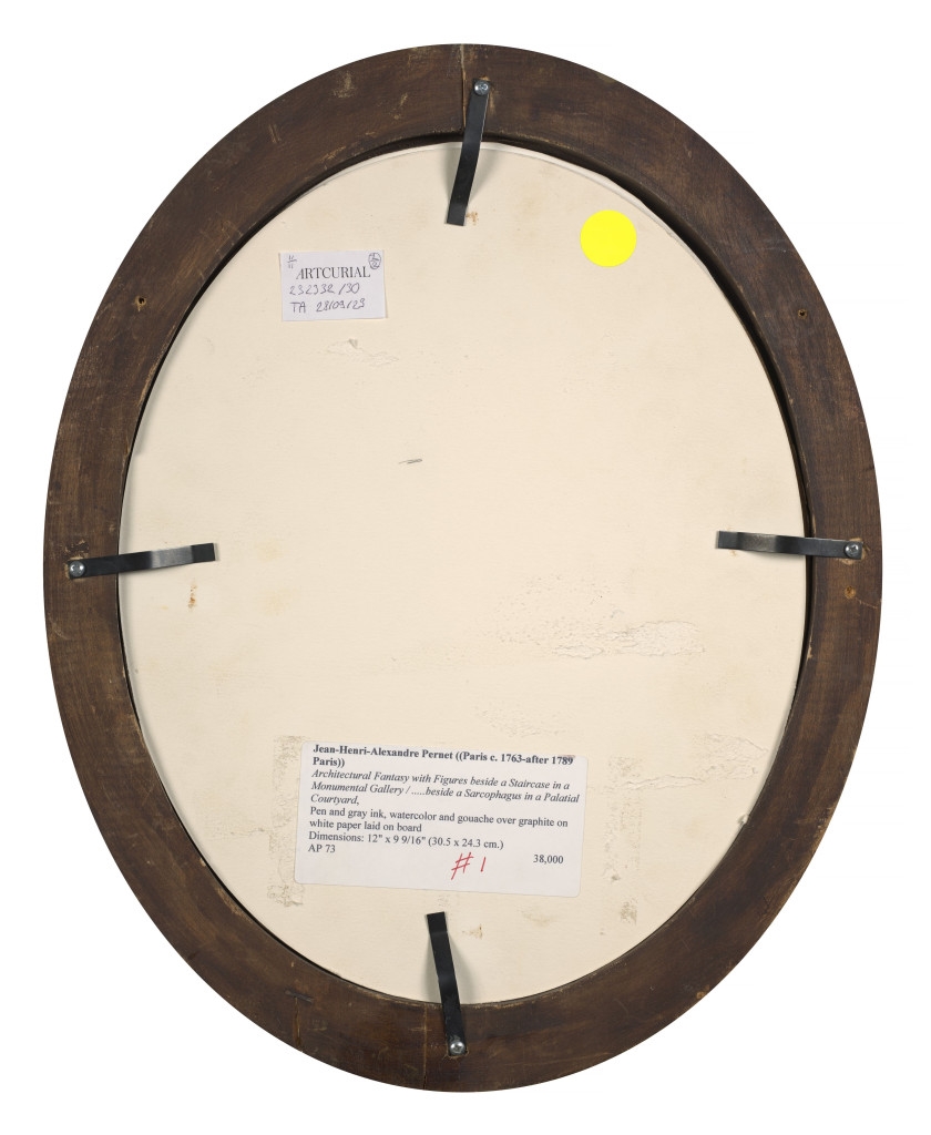 Jean Henry Alexandre Pernet | Caprices architecturaux animés de ...