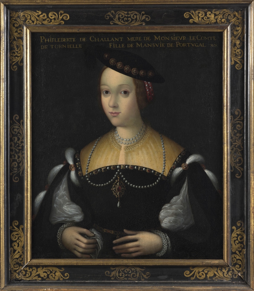 French School, 17th Century | Portrait de Philiberte de Challant (1528 ...