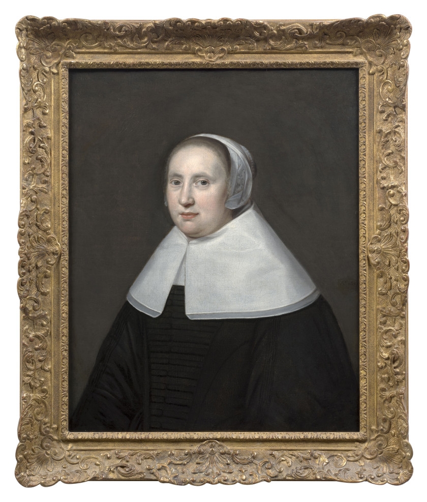 Jan Jansz | Portrait de Susanna Pietersdr. Oosdijk, femme de Arnoldus ...