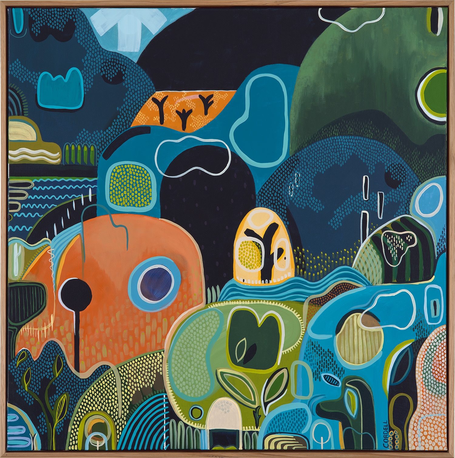 Glendon Cordell | Walking Through Shadows (2020) | MutualArt