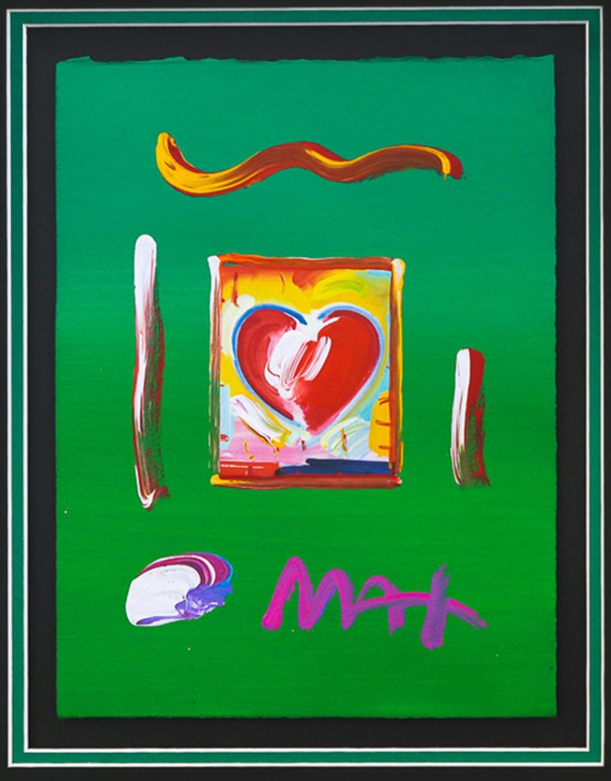 Peter Max Heart Series