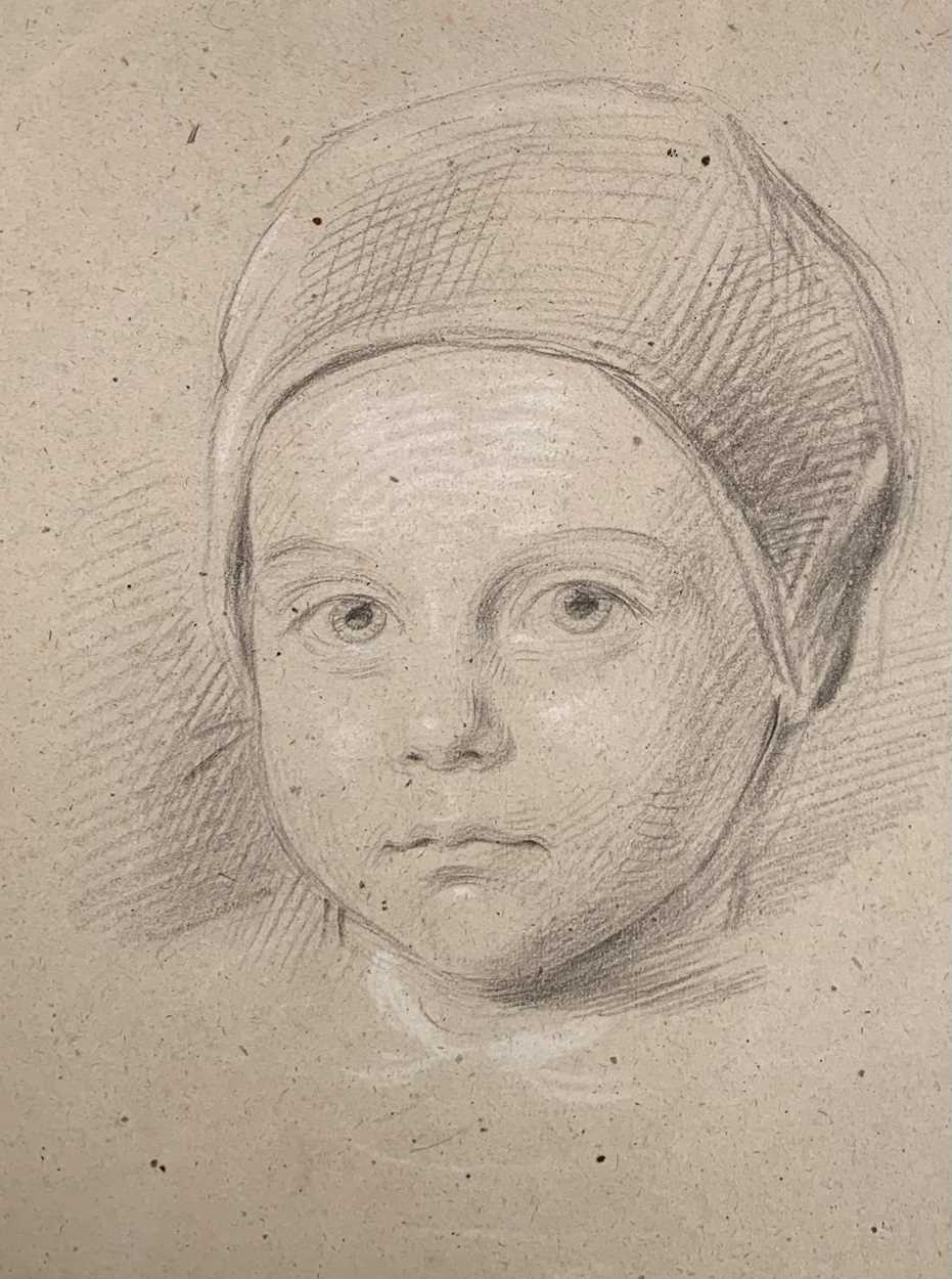 George Richmond | Portrait of the artist's son, thought to be Sir ...