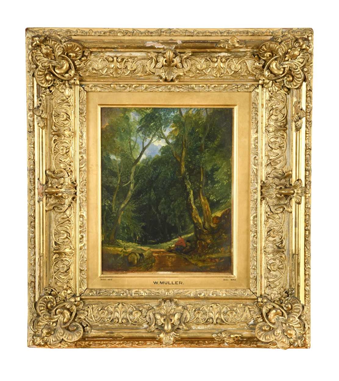 William James Muller | ‘Entrance to Brockley Combe’, Somerset | MutualArt