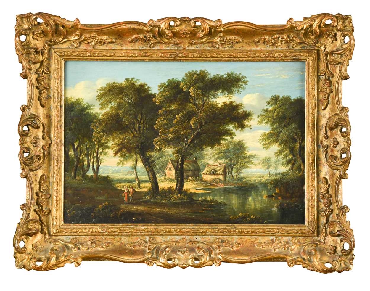 Meindert Hobbema | Village Street under Trees (1665) | MutualArt