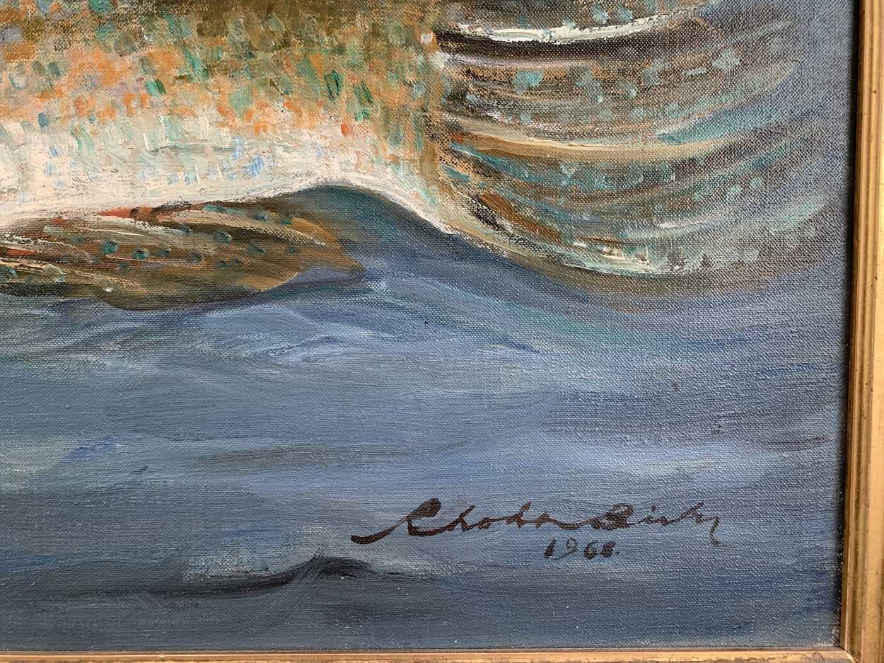 Rhoda Birley | Still life of fish (1968) | MutualArt