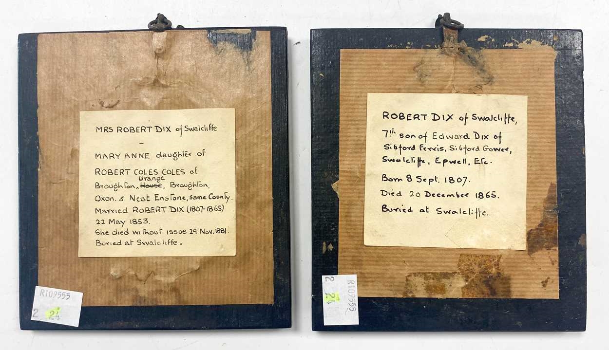 George Atkinson | Pair of oval silhouette portraits | MutualArt