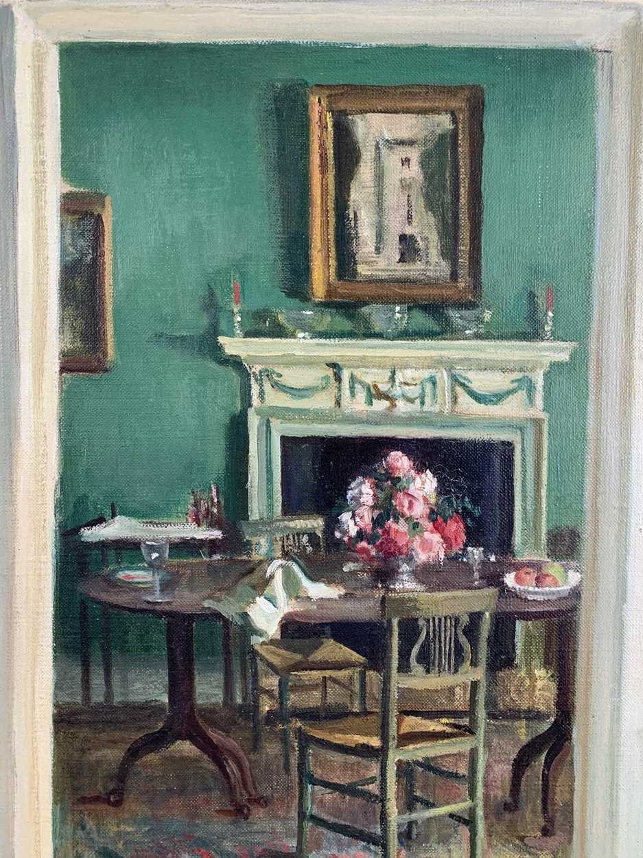Sir Oswald Hornby Joseph Birley | The Dining Room at Charleston Manor ...