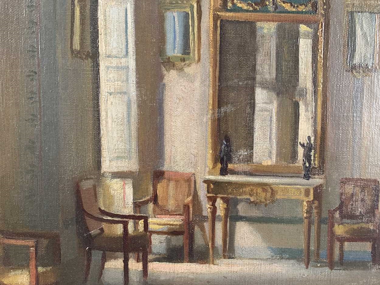 Sir Oswald Hornby Joseph Birley | Interior at Napoleon's House, Ajaccio ...