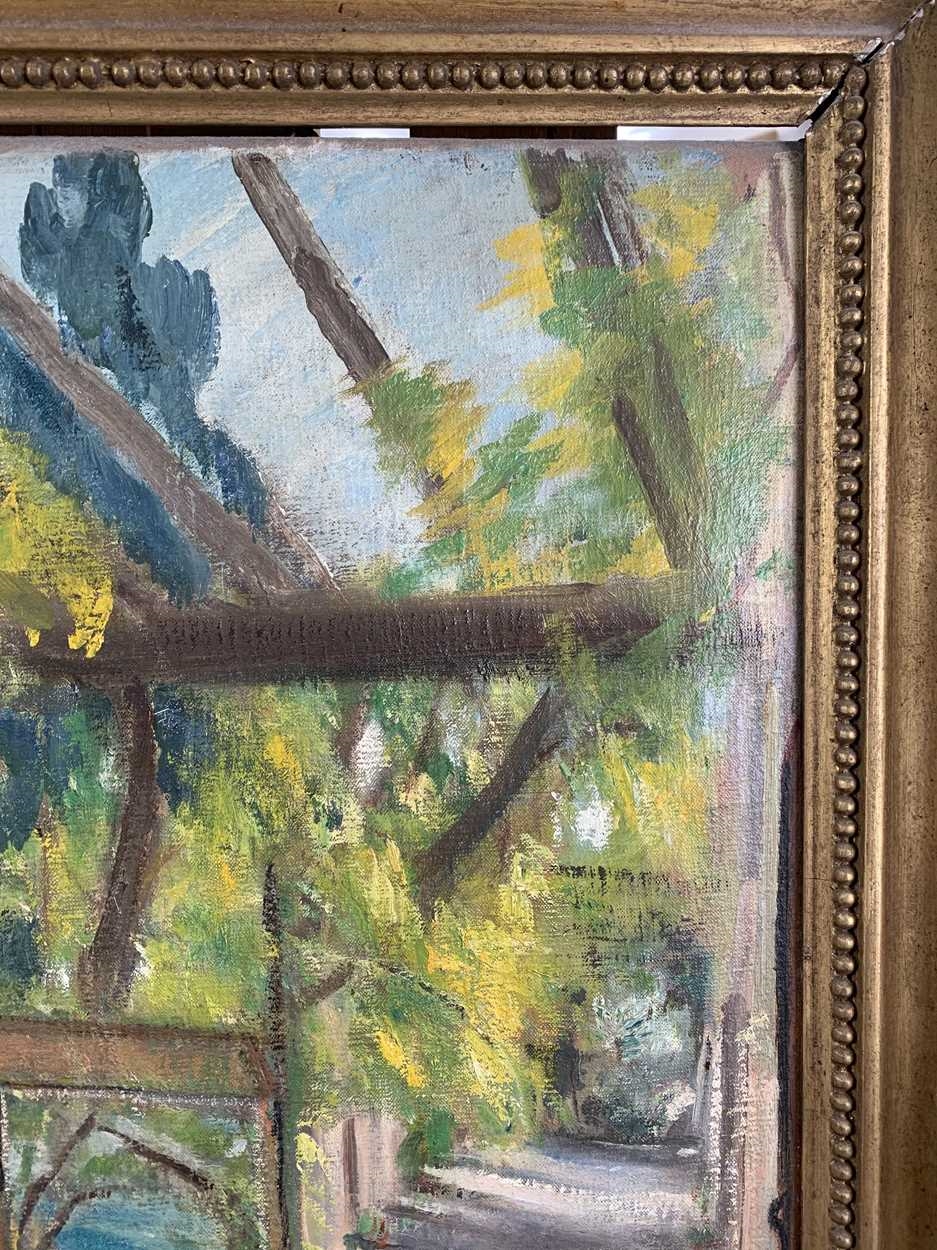 Rhoda Birley | Sir Winston and Lady Churchill in the Loggia, Villa ...