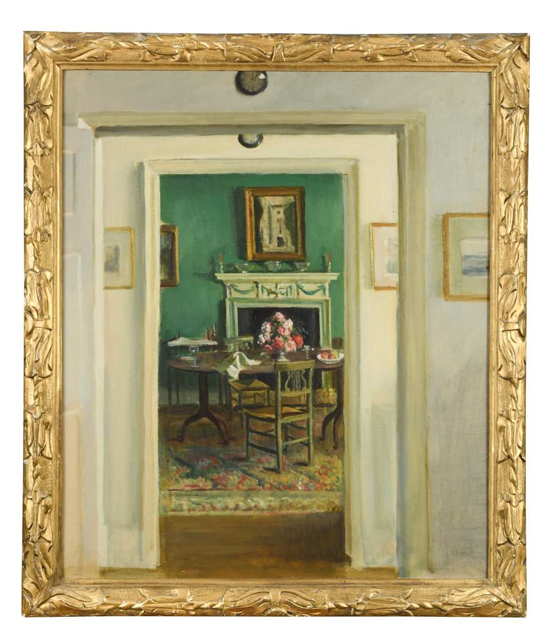 Sir Oswald Hornby Joseph Birley | The Dining Room at Charleston Manor ...