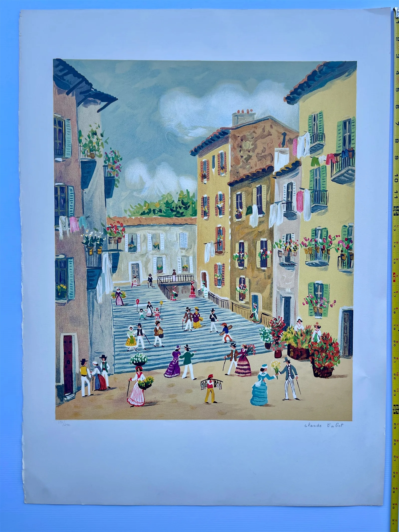 Claude Tabet | DU DESCENDANT LES MARCHES | MutualArt