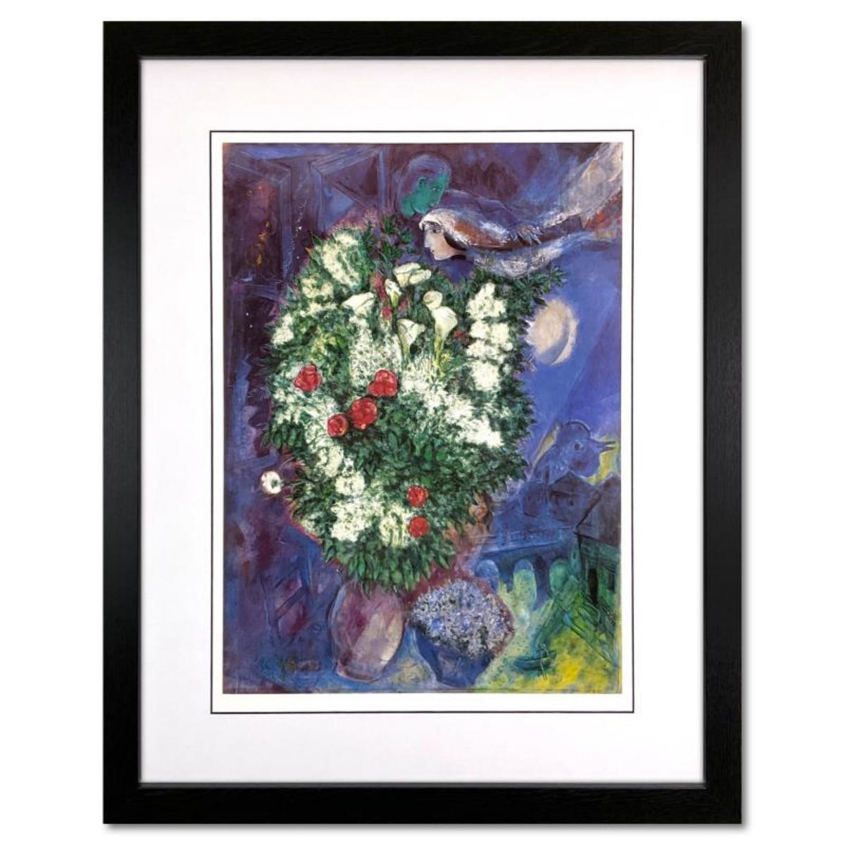 Marc Chagall | Bouquet with Flying Lover | MutualArt