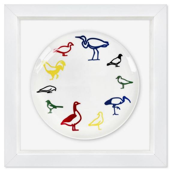 Julian Opie | Birds | MutualArt