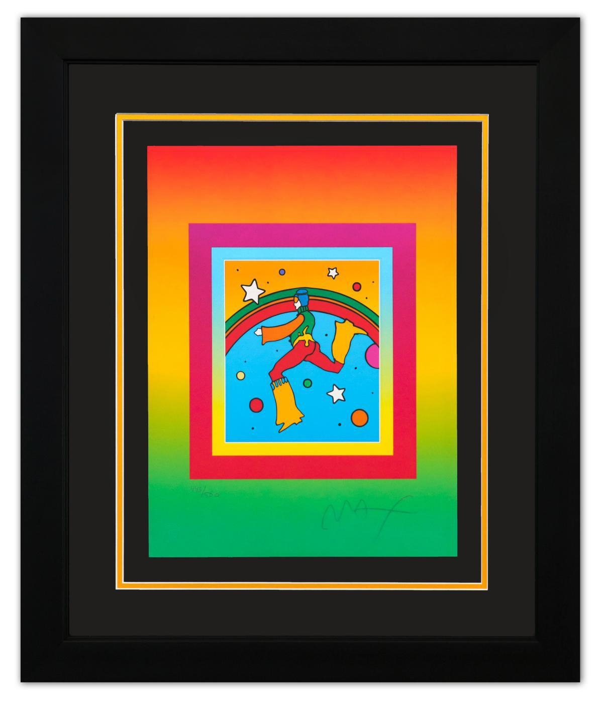 Peter Max | Cosmic Jumper on Blends | MutualArt