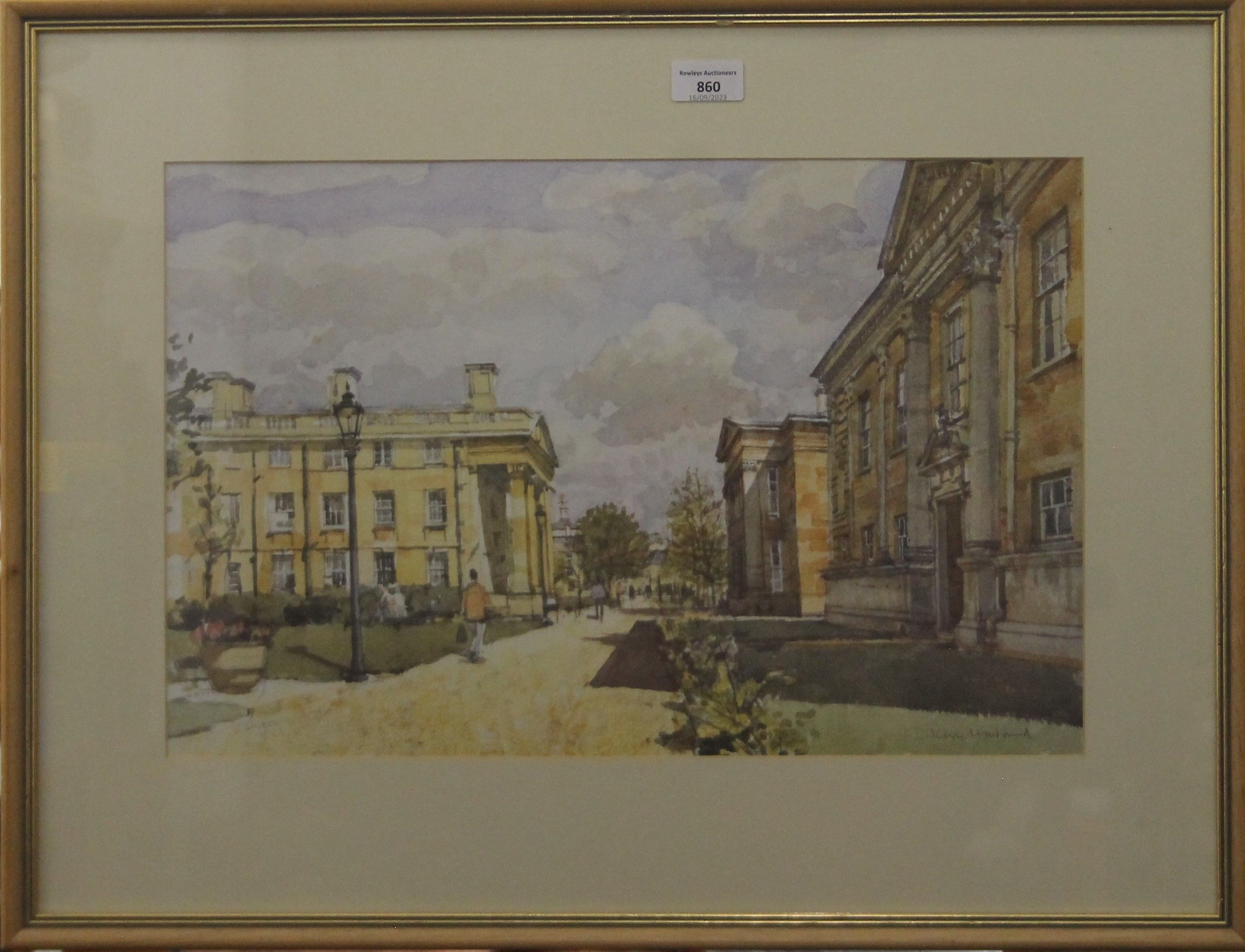 Ken Howard | limited edition coloured print | MutualArt