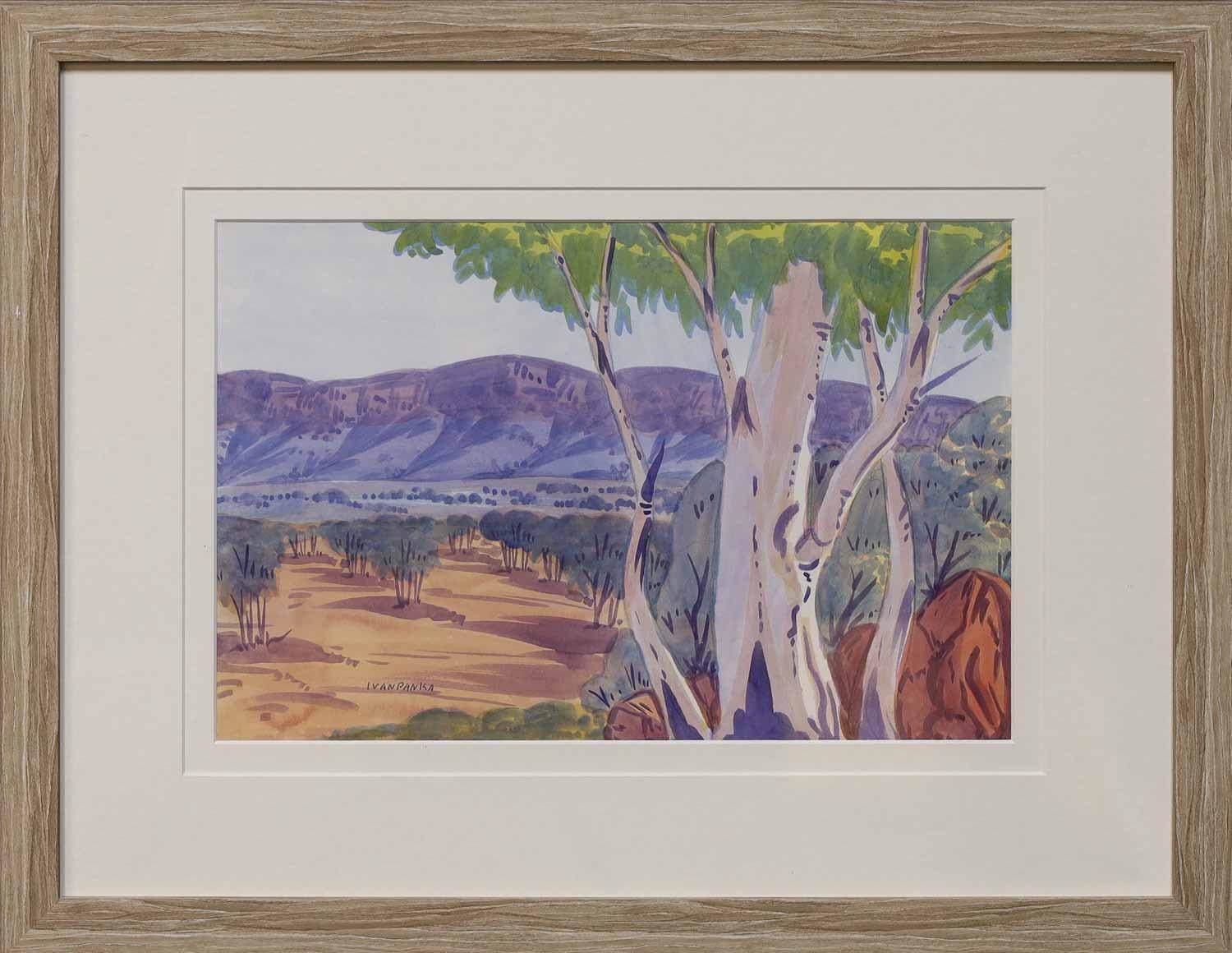 Ivan Pannka | Hermannsburg Landscape | MutualArt