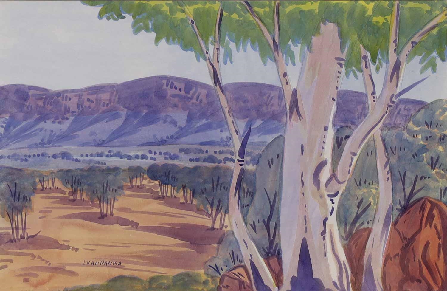 Ivan Pannka | Hermannsburg Landscape | MutualArt