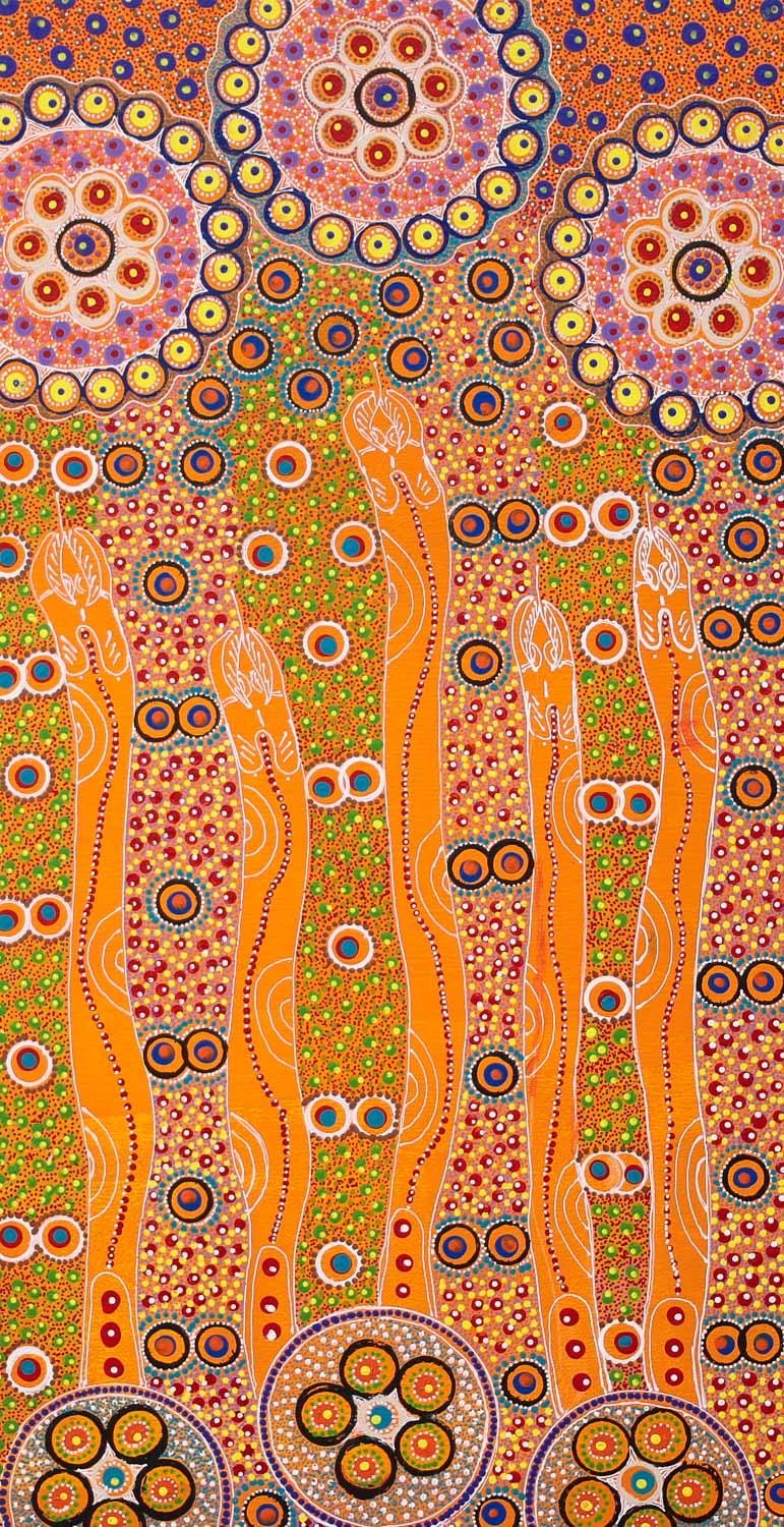 Cindy Wallace Nungurrayi | Dream Time Sisters | MutualArt
