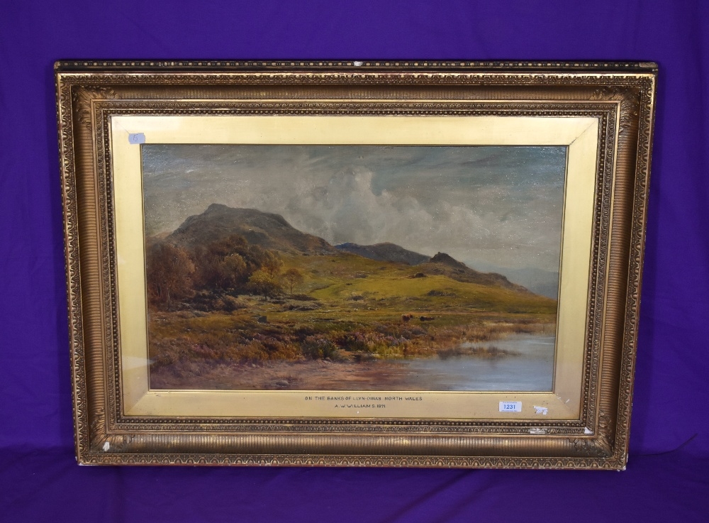 Alfred Walter Williams | On The Banks Of Llyn-Dinas North Wales (1871 ...