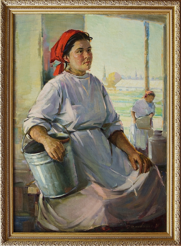 Vasily Ivanovich Balabanov | Best milkmaid (1981) | MutualArt