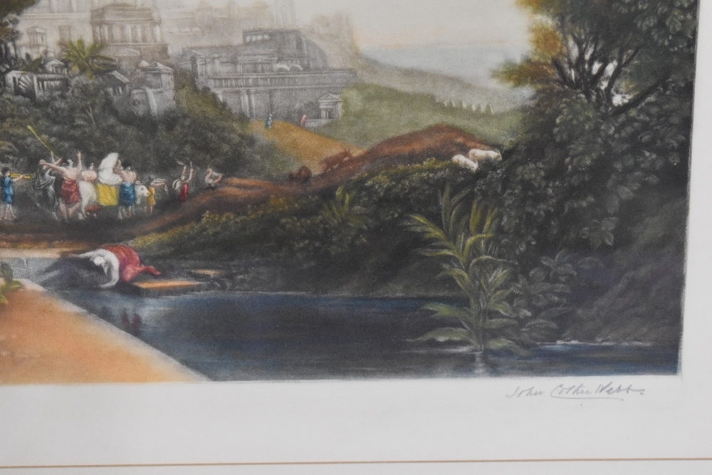 John Cother Webb | Figures within a Grecian landscape | MutualArt