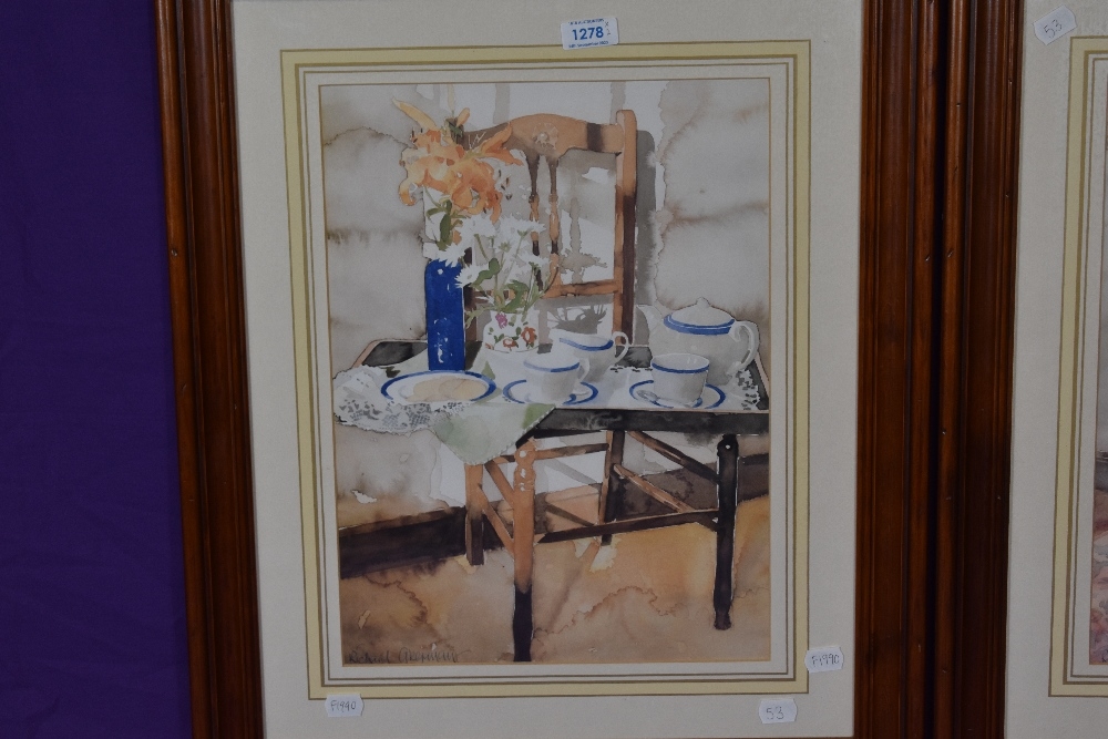 Richard Akerman | Still life displays on chairs | MutualArt