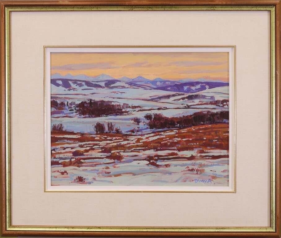 William Duma | EVENING GLOW (1989) | MutualArt