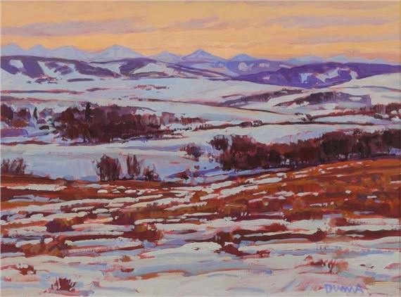 William Duma | EVENING GLOW (1989) | MutualArt