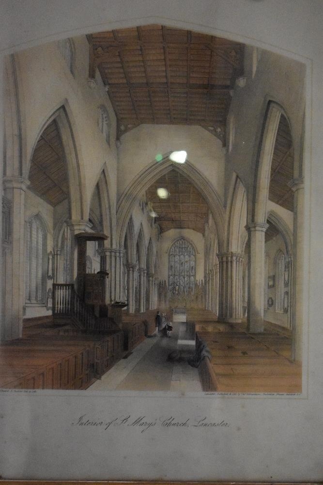 Edward H. Buckler | 'Lancaster from the Ladies Walk' and 'Interior of ...