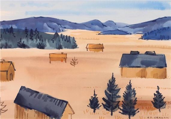 Colin Graham | GRAZING LAND I | MutualArt