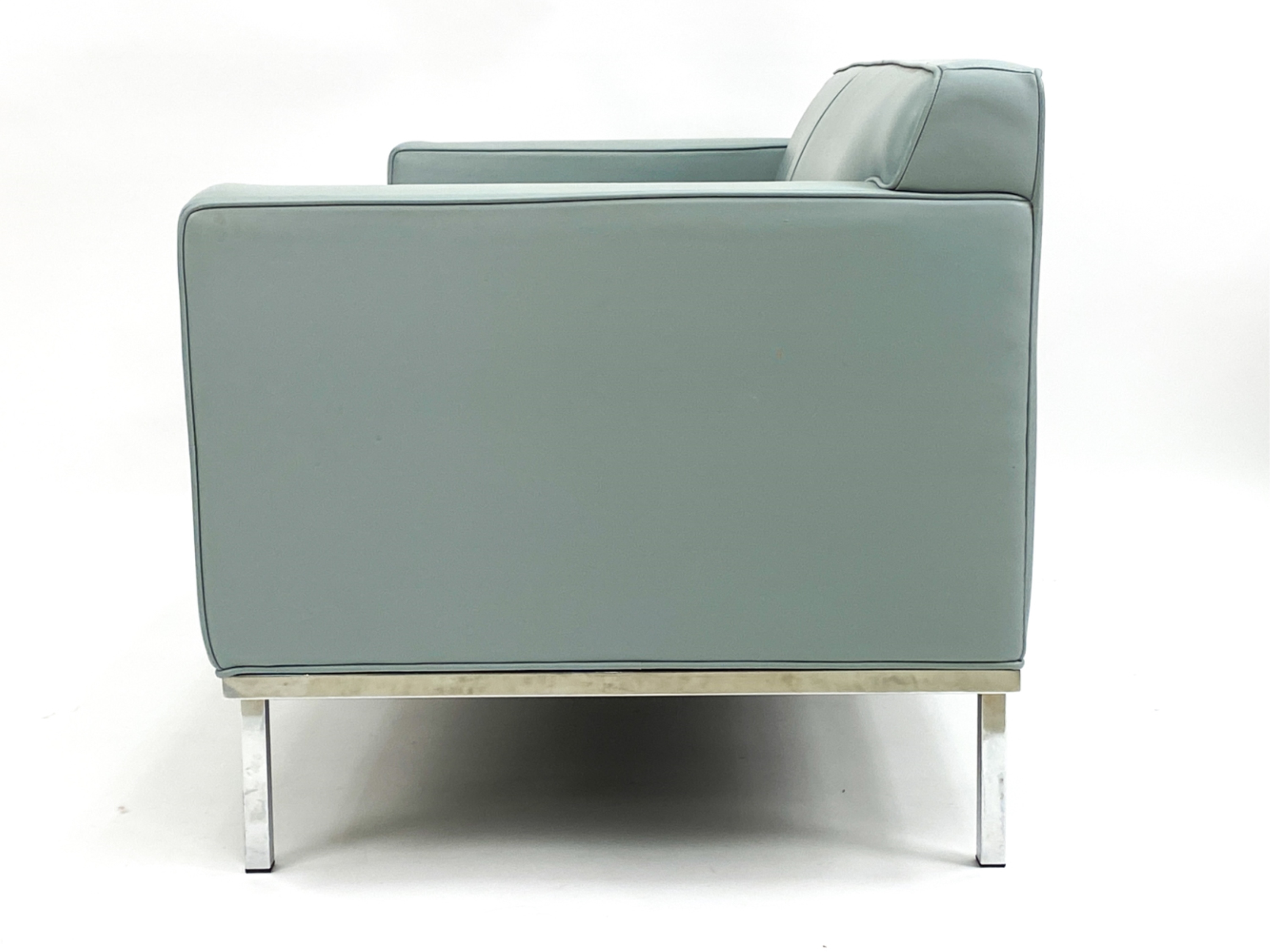 Ted Boerner | TED BOERNER LEATHER DWR THEATRE SOFA | MutualArt