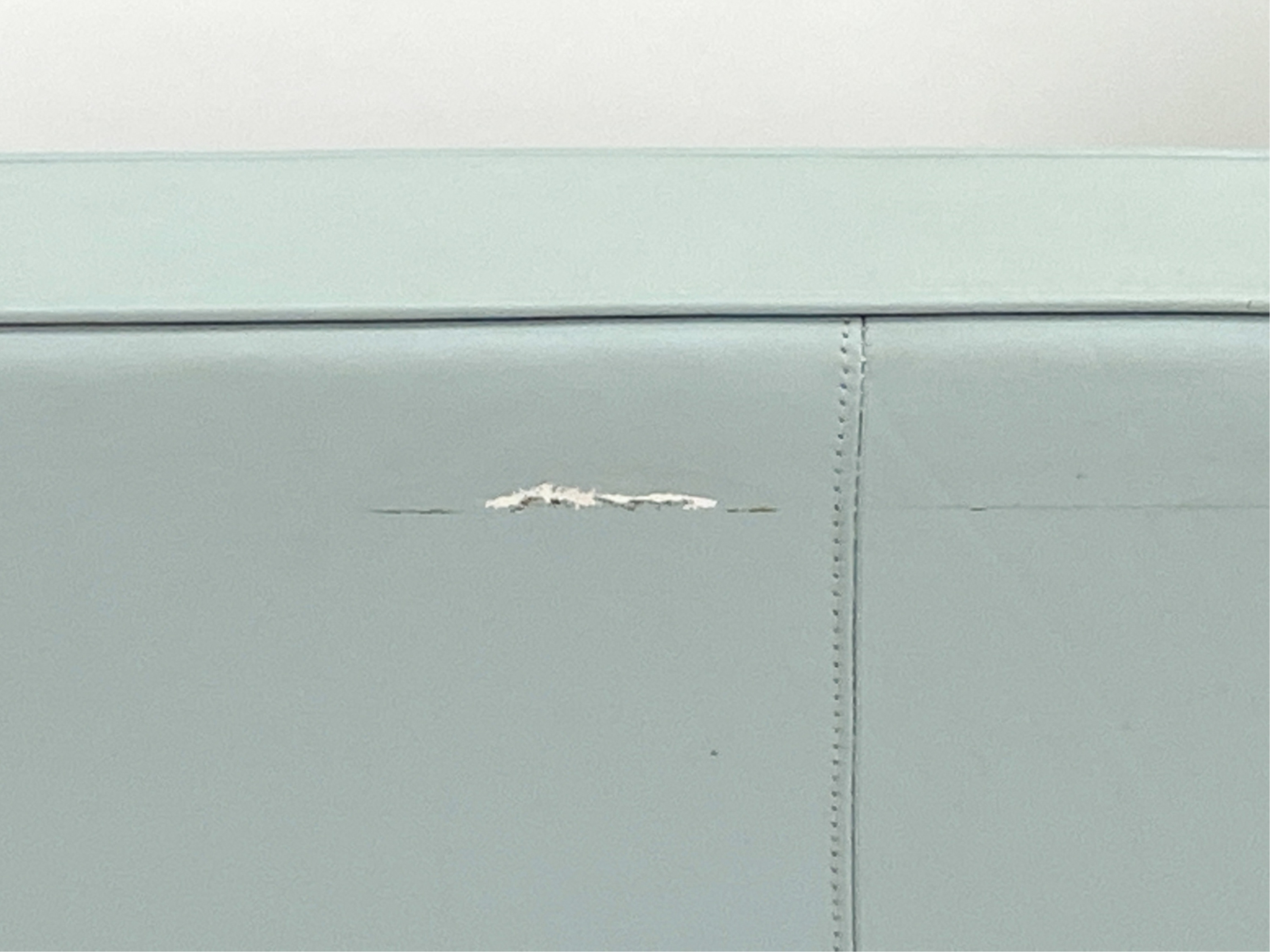 Ted Boerner | TED BOERNER LEATHER DWR THEATRE SOFA | MutualArt