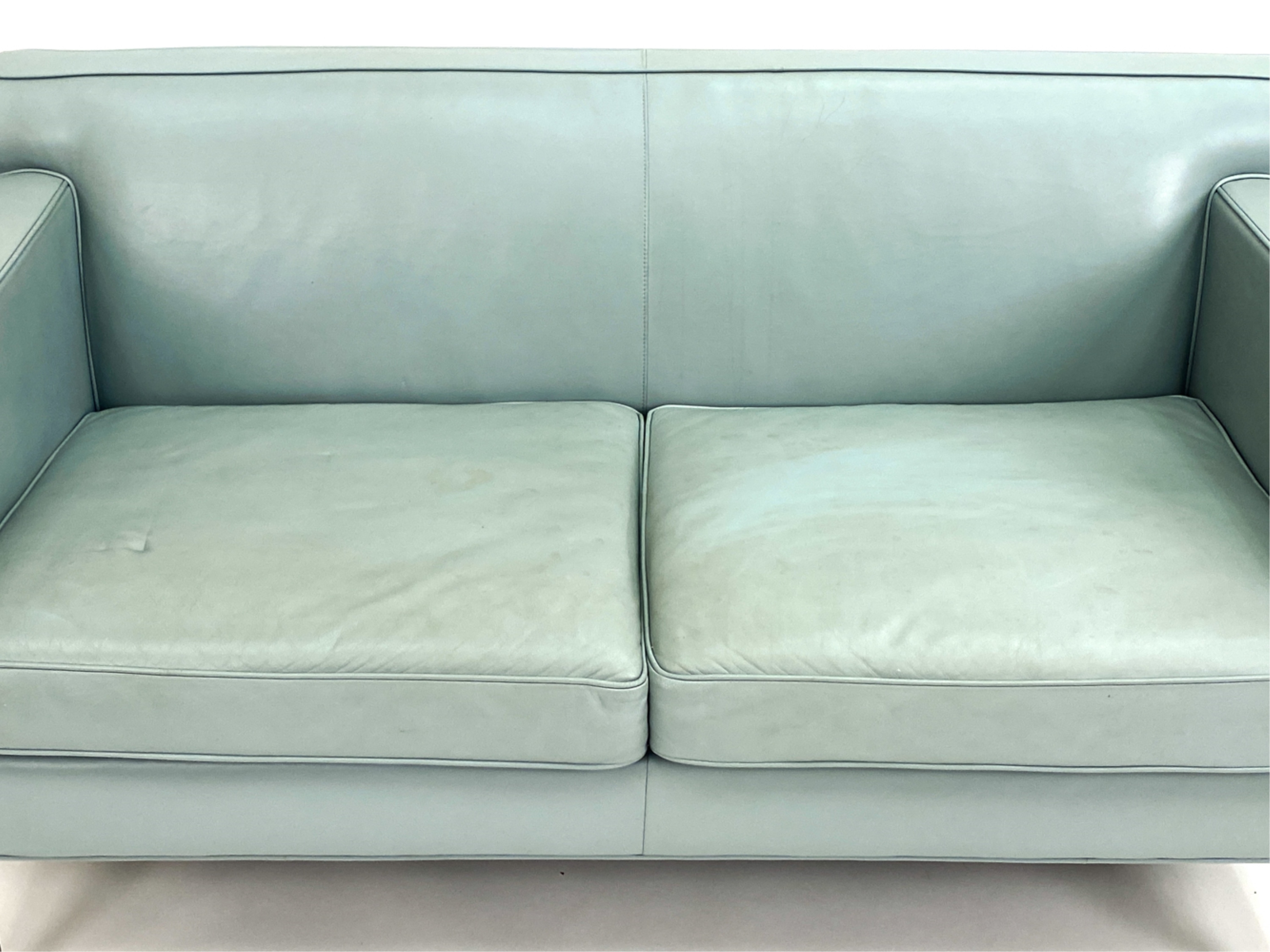 Ted Boerner | TED BOERNER LEATHER DWR THEATRE SOFA | MutualArt