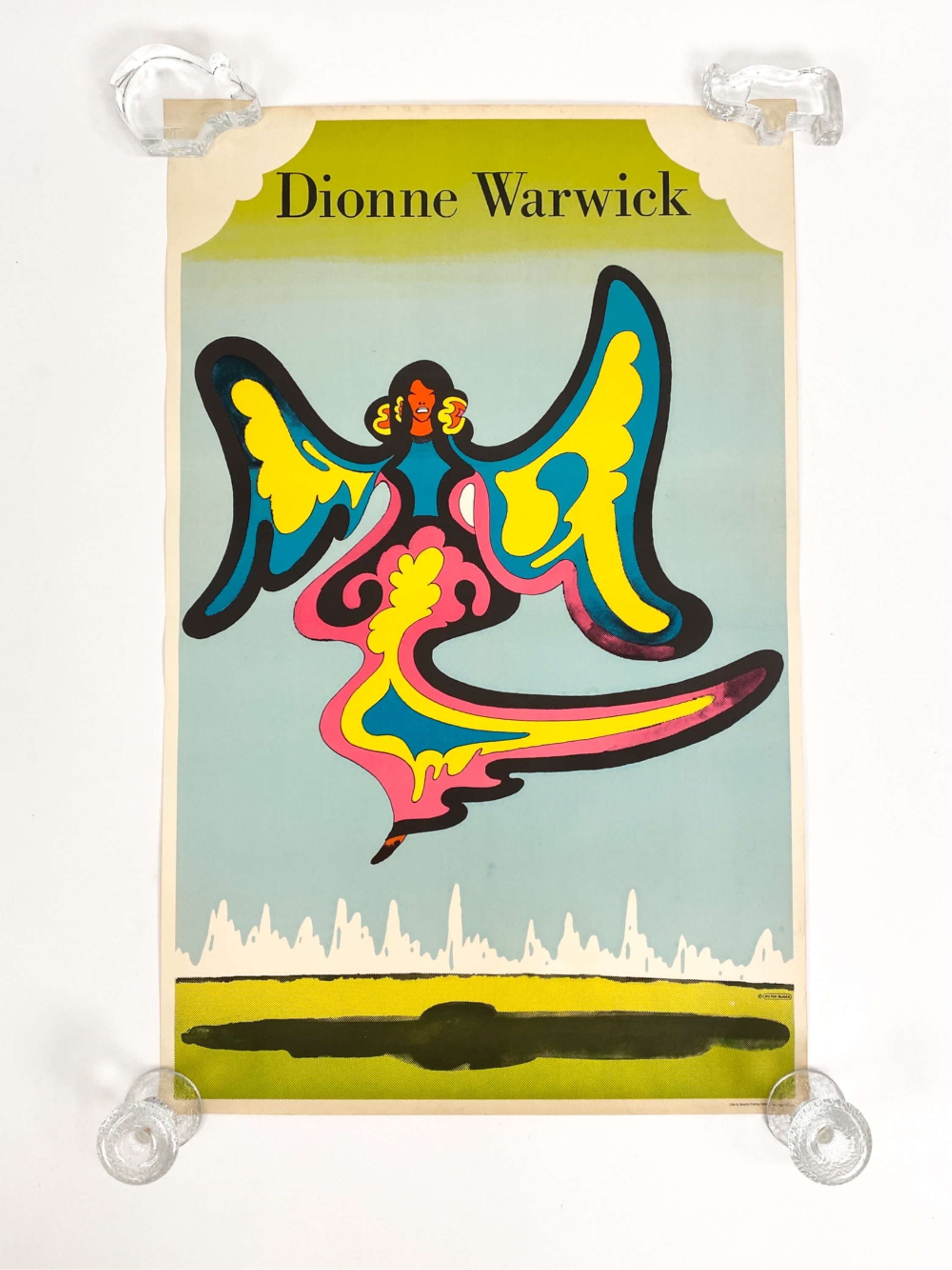 Milton Glaser | DIONNE WARWICK POSTER (Circa 1970s) | MutualArt