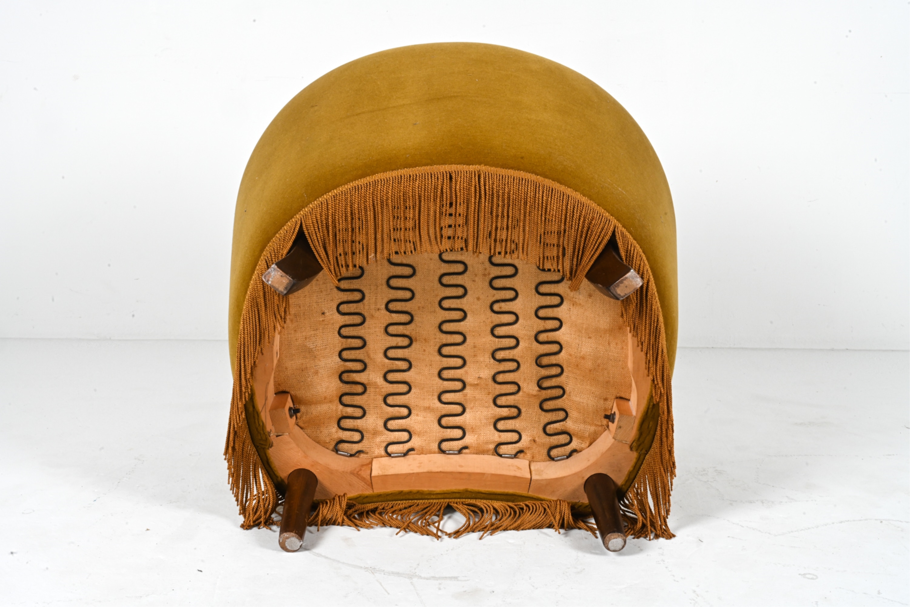 Viggo Boesen | MANNER OF VIGGO BOESEN MOHAIR BARREL-BACK CHAIR (1960s ...