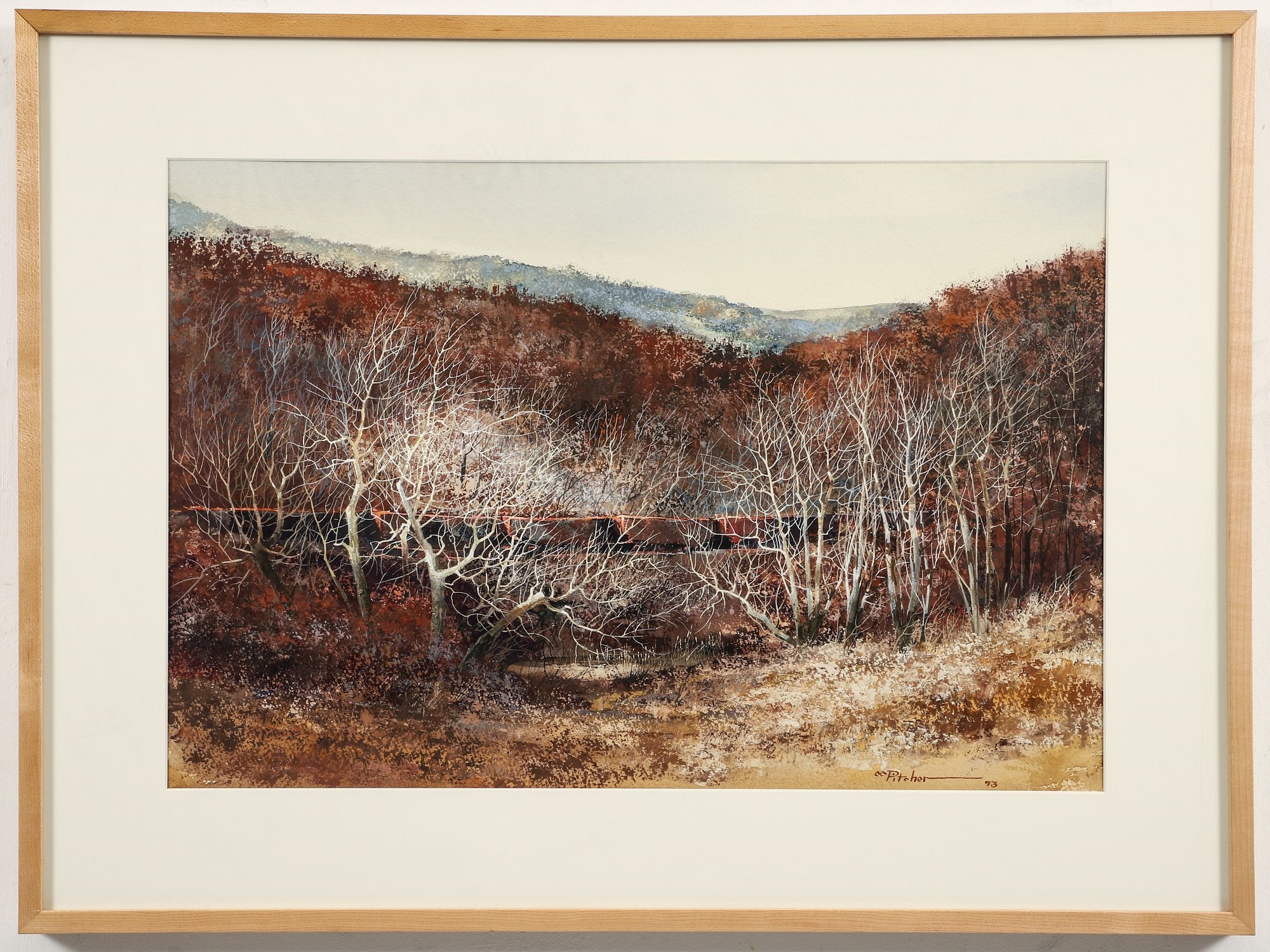 Charles Pitcher | Hill Station Siding (1973) | MutualArt