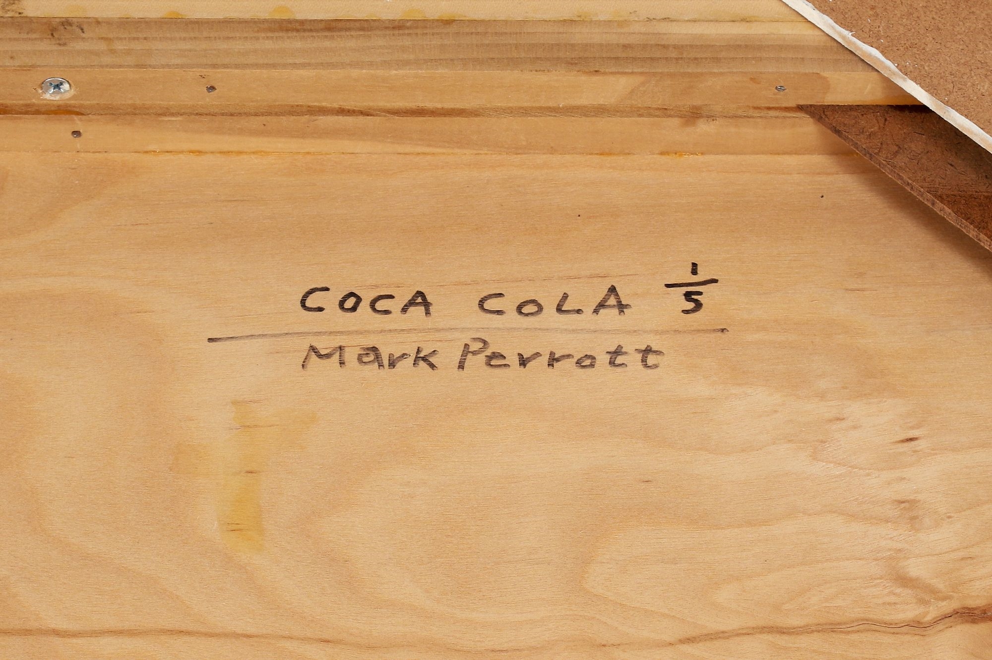 Mark Perrott | Coca Cola (2012) | MutualArt