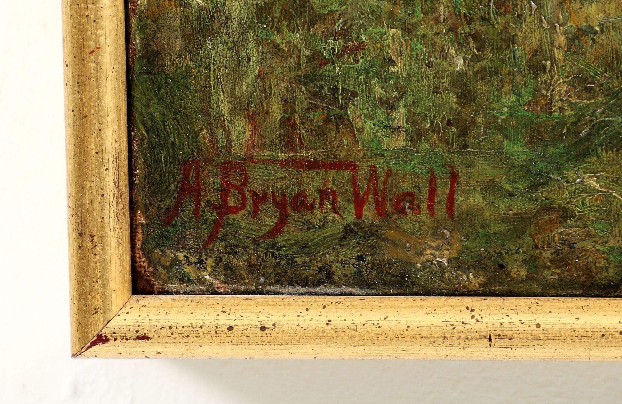 Alfred Bryan Wall | Elegant Lady in Schenley Park with Parasol (Circa ...