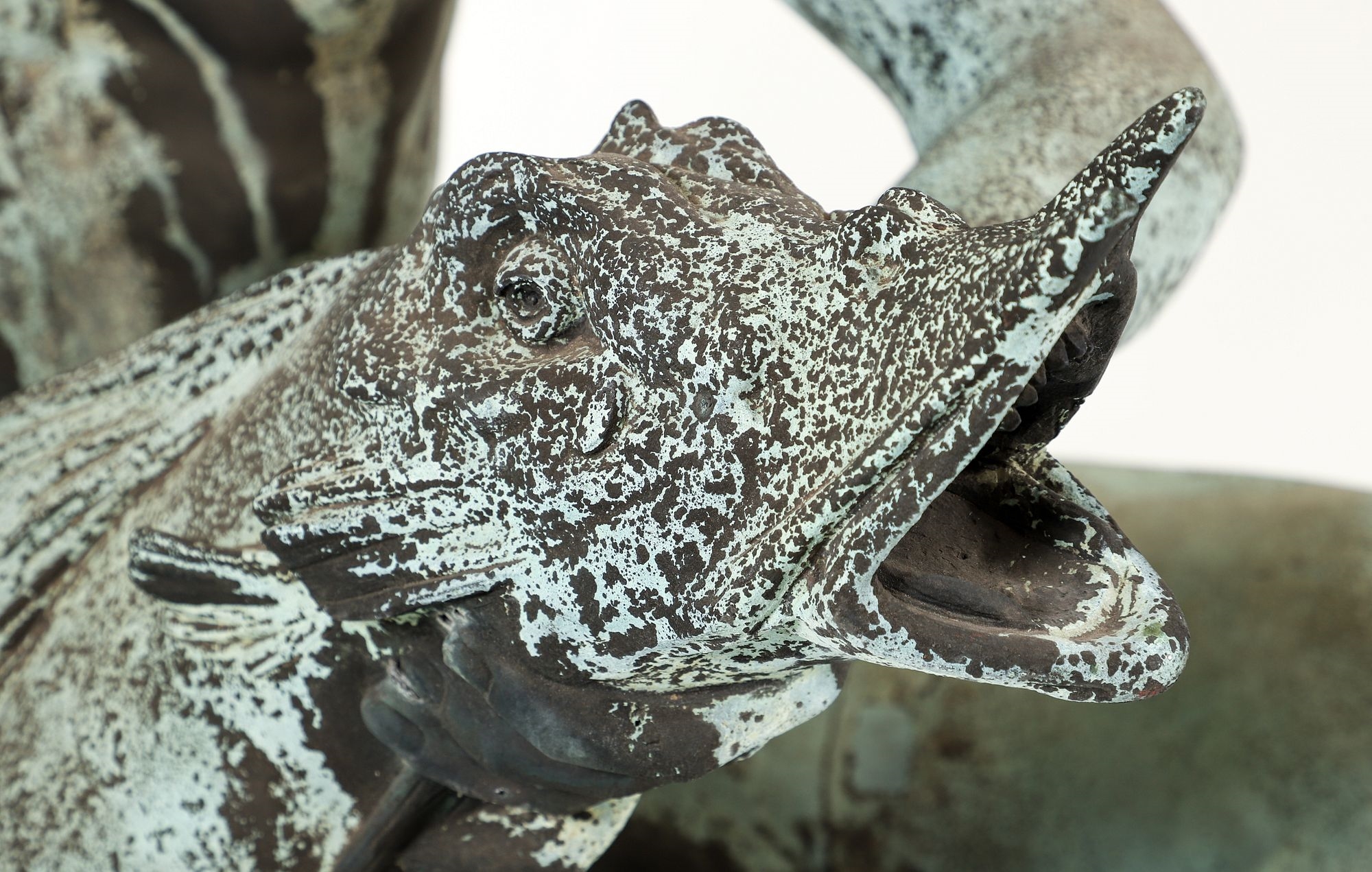 Italian School, 18th Century | Dual-tailed merman fountain | MutualArt