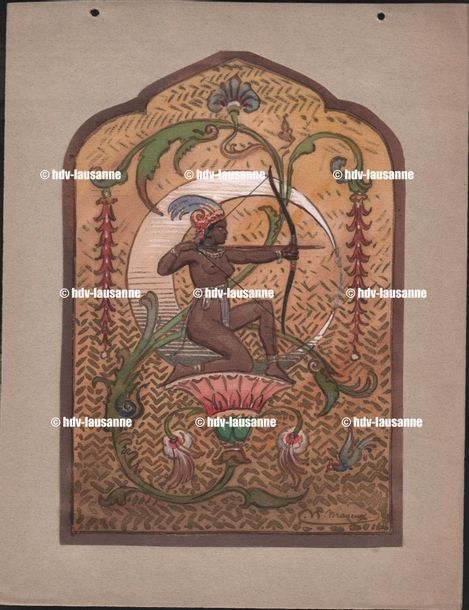 Pierre-Henri Mayeux | Réunion de 2 aquarelles | MutualArt