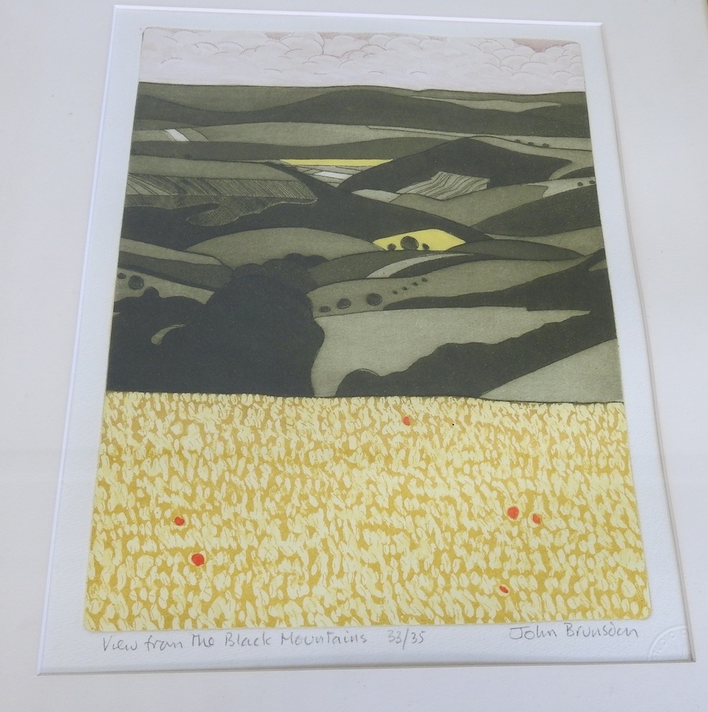 John Brunson | a view from black mountains | MutualArt