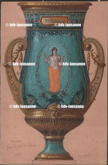 Pierre-Henri Mayeux | Musique - Concours pour le prix de Sèvres 1876 ...